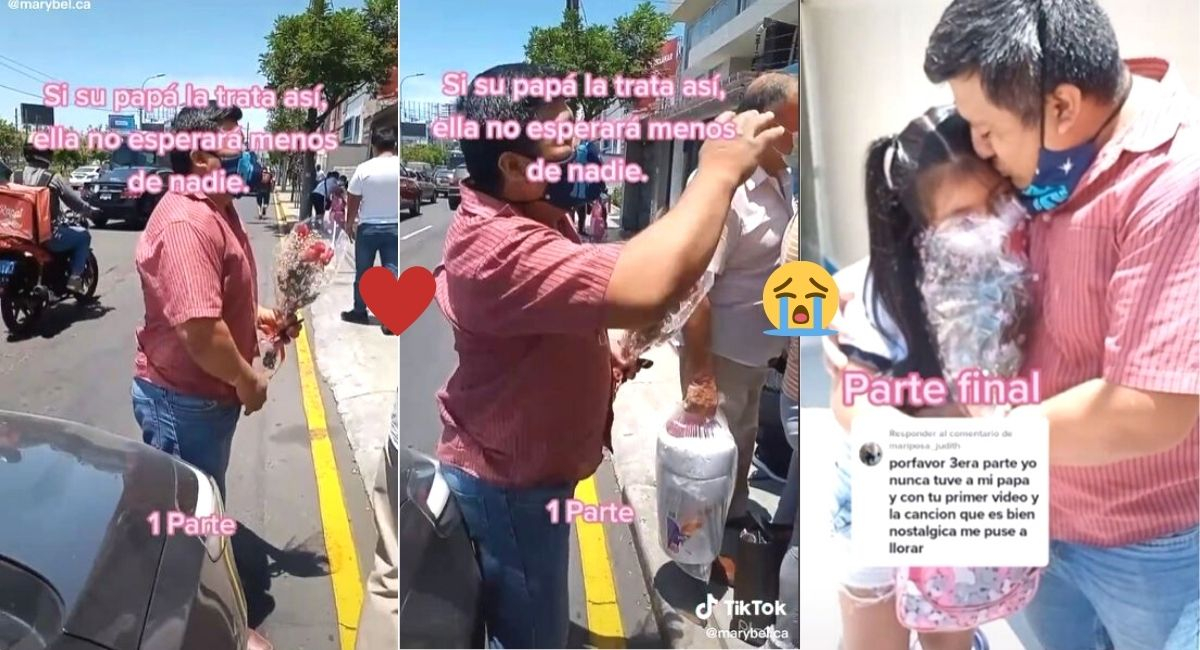 TikTok video viral Perú: padre peruano va a recoger a su hija del ...
