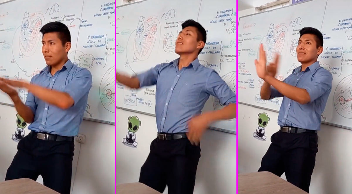 TikTok viral: 'Profesor bichoto' la rompe en redes sociales con ...