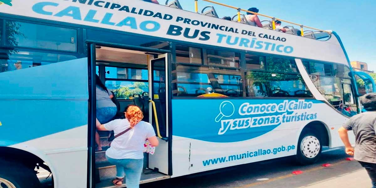 Callao: bus turístico gratuito en zona históricas del primer puerto ...