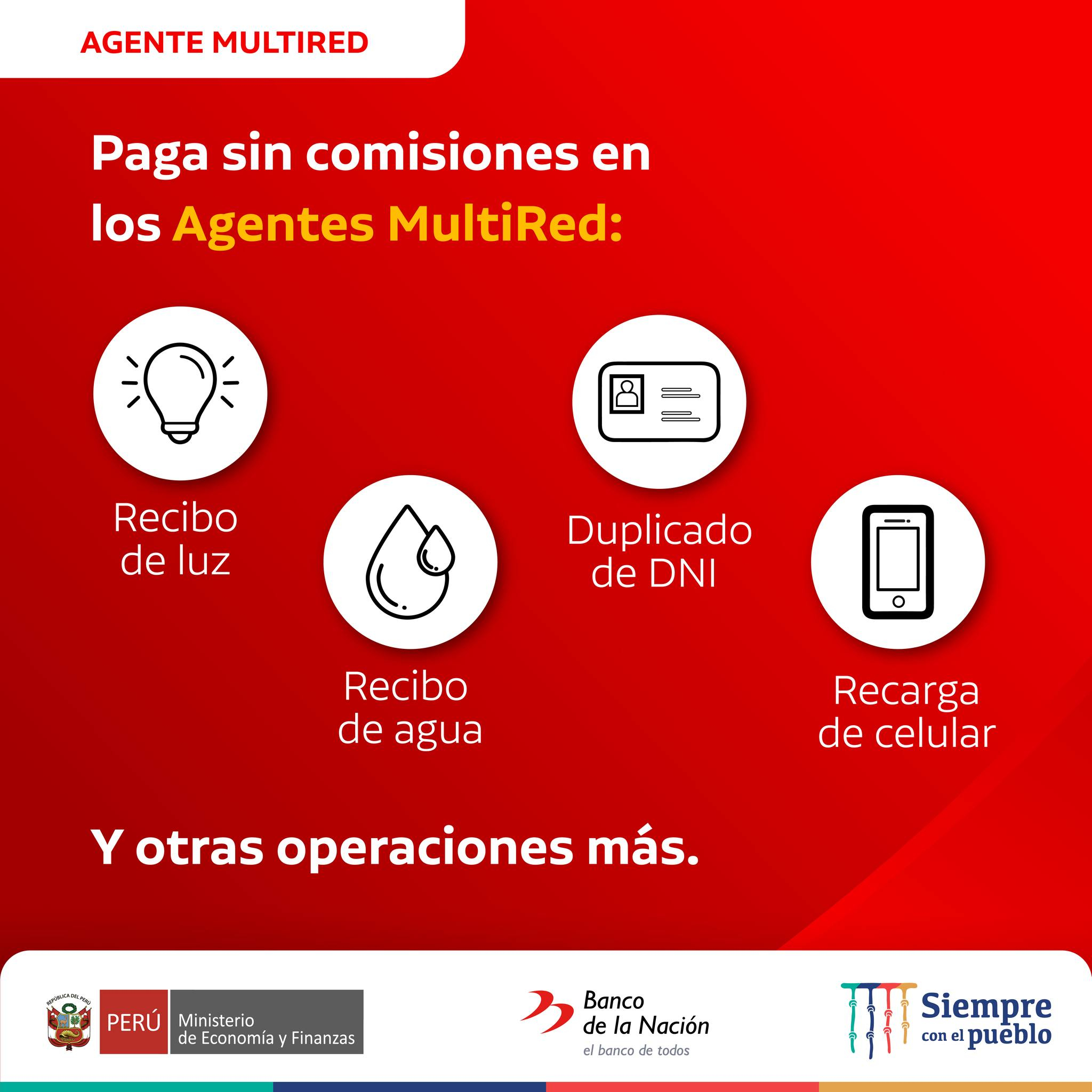 Banco de la Nación: conoce qué operaciones no cobran comisiones desde ...