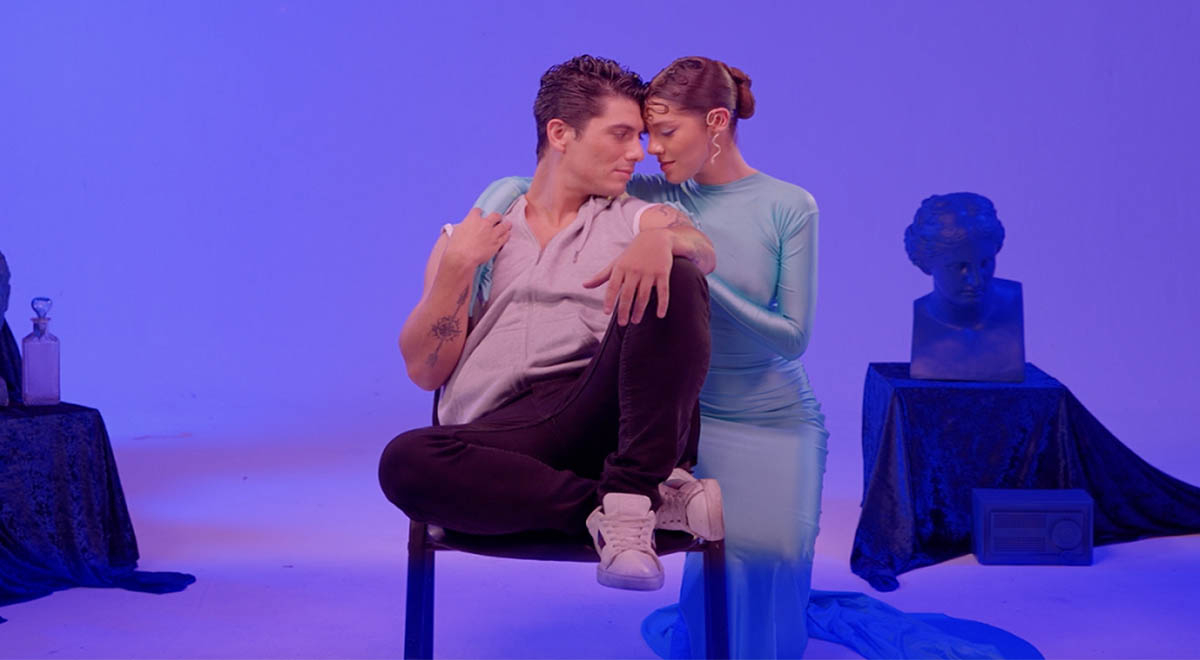 Nalú hace su debut artístico junto a actor Luis Baca, video | El Popular