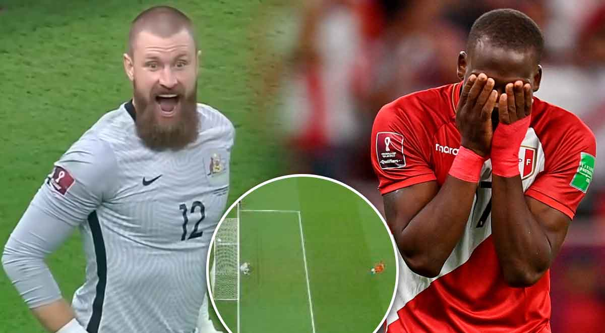 Selección peruana: ¿Arquero de Australia se adelantó en el penal ...