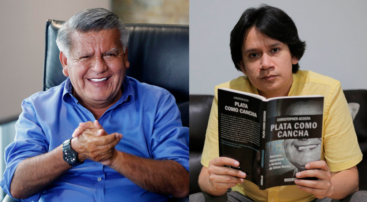César Acuña tras retirar demanda contra periodista Christopher Acosta ...