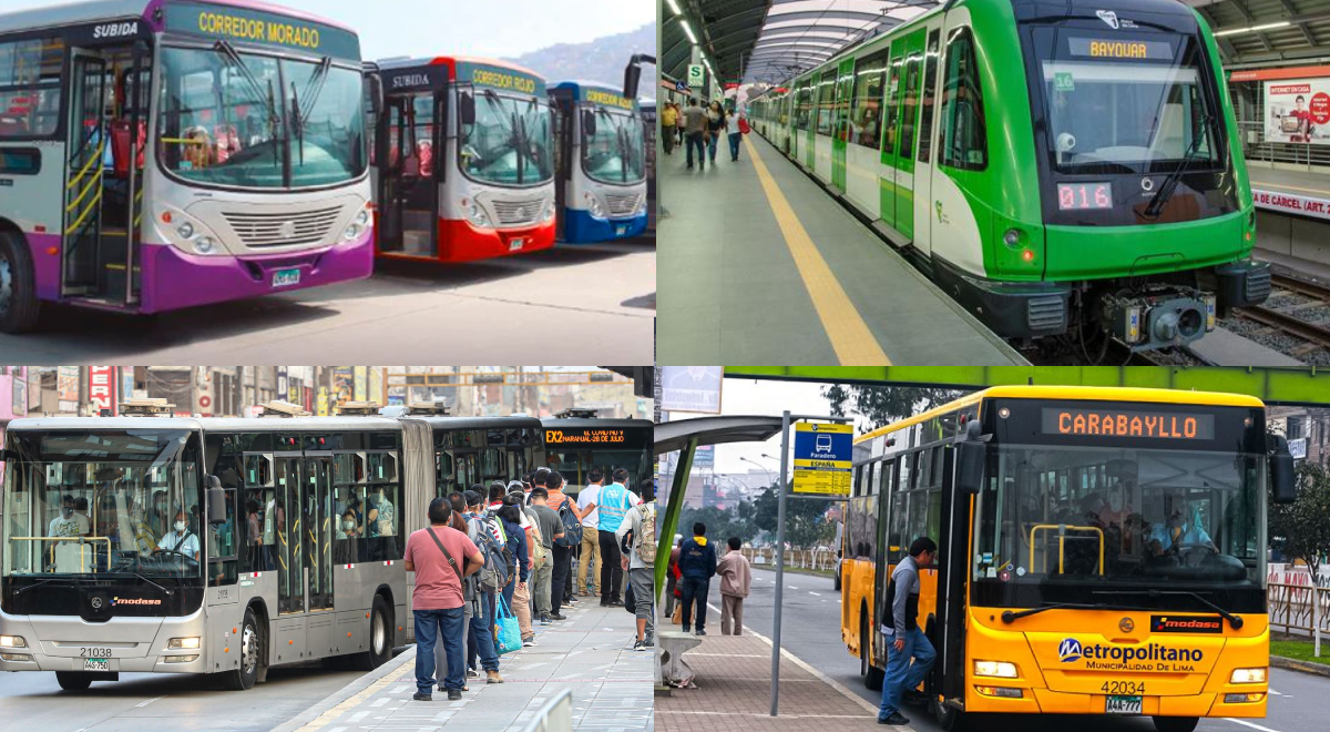 Paro de transportistas: Metropolitano, Metro de Lima y corredores ...
