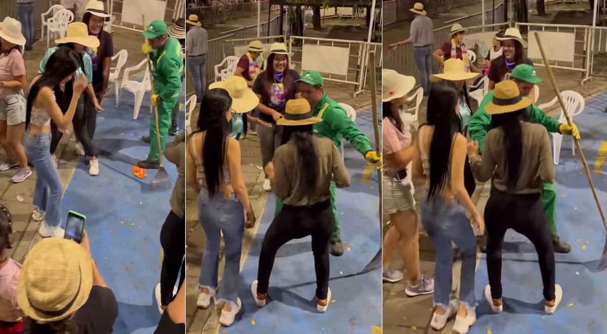 TikTok viral: Trabajador de limpieza pasaba barriendo sin imaginar que ...