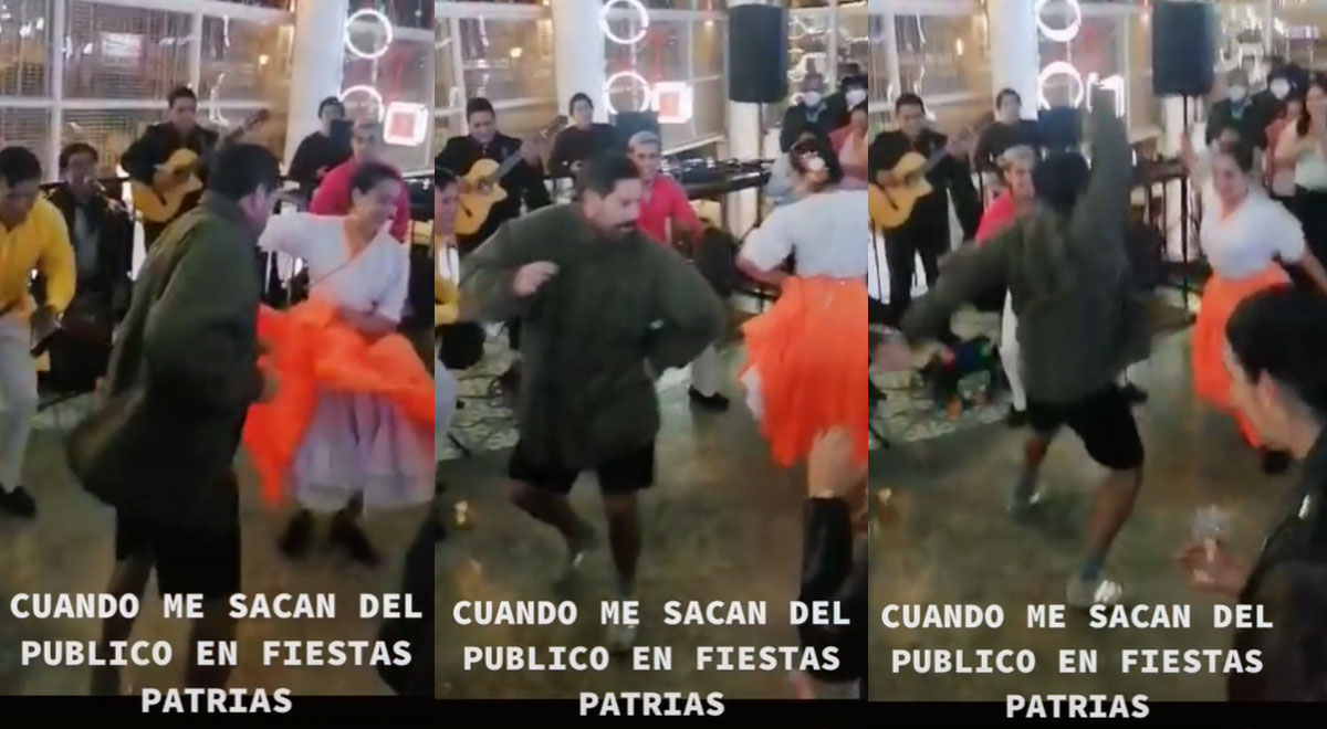Tiktok Viral Perú Joven Se Roba El Show En Fiestas Patrias Con Sus