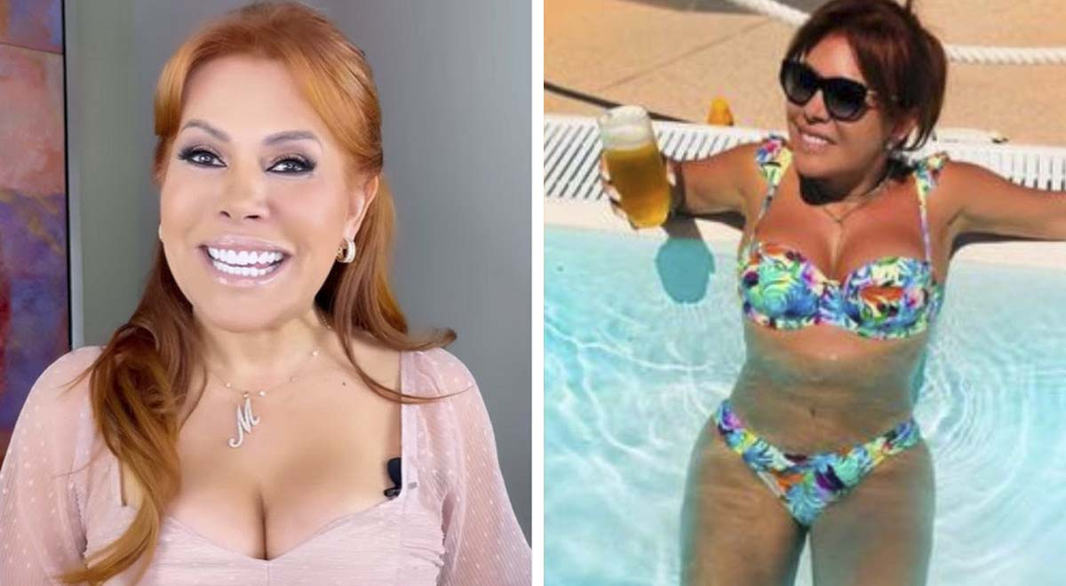 Magaly Medina En Instagram Se Tira Flores Tras Lucirse En Bikini