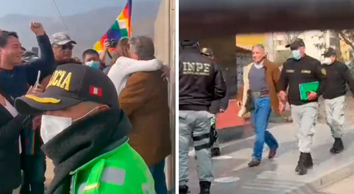 Antauro Humala: así se reencontró con su pareja Ina Andrade, tras 17 ...