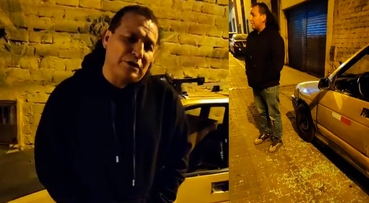 Edwin Aurora denuncia que sujetos robaron y destrozaron su auto: "Esto ...