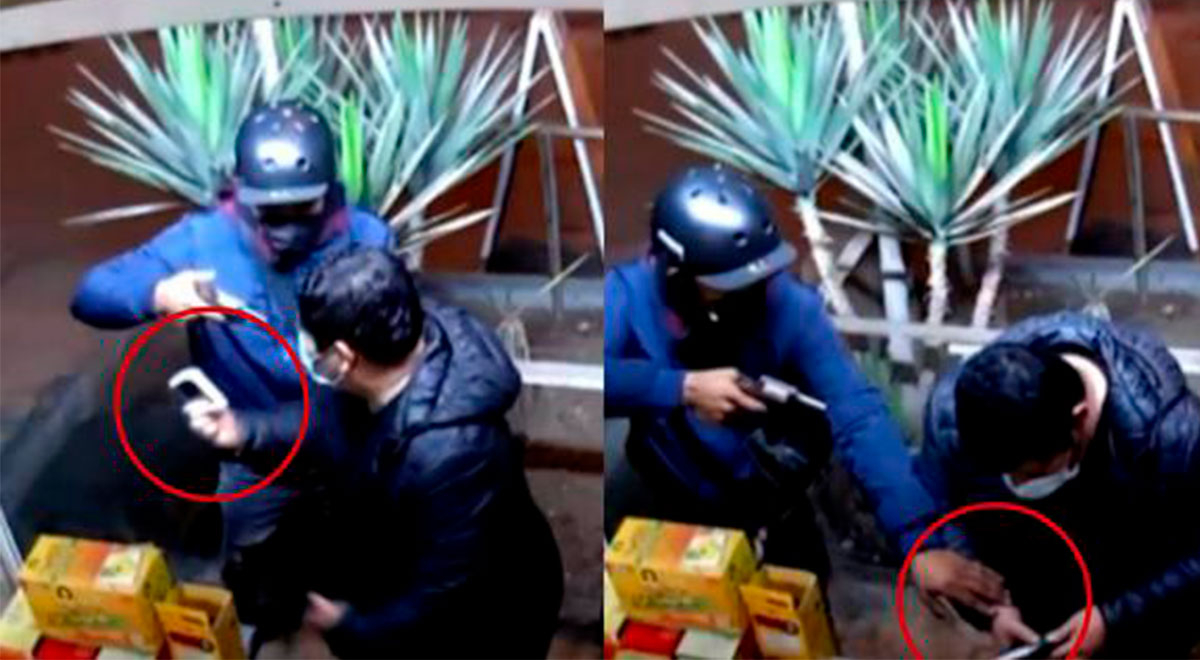 SMP: hombre se salva de robo por tener celular viejito: “No tengo nada”, video | El Popular