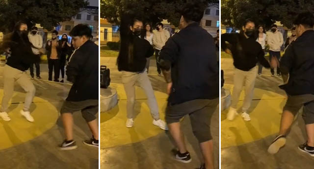TikTok viral: peruana baila al ritmo de salsa en plena calle y sus singulares pasos son un éxito ...