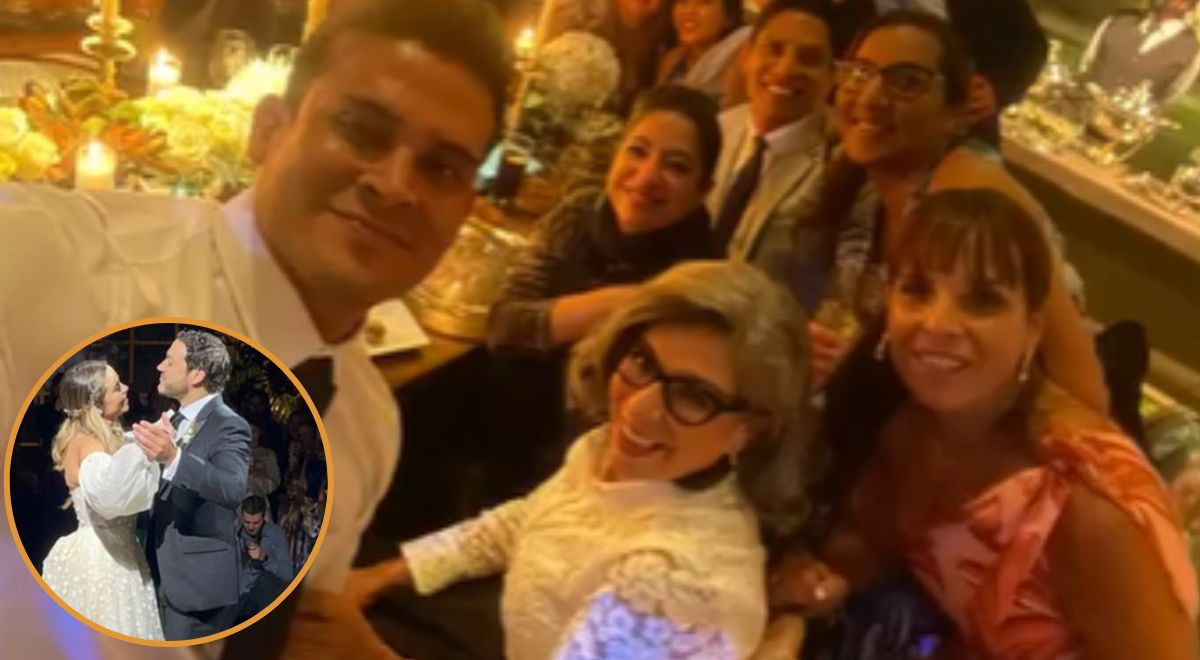 Ethel Pozo, Michelle Alexander se divierte en boda de su hermano Julián ...