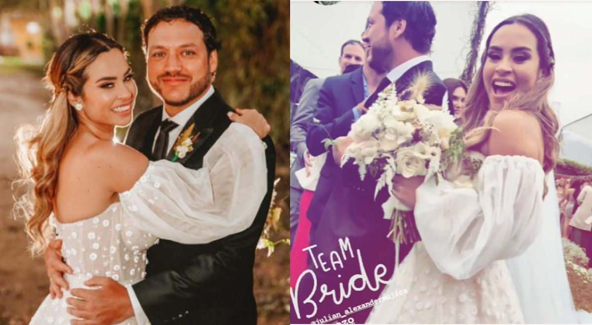 Ethel Pozo, Instagram, y su mensaje tras casarse con Julián Alexander, Fue un día soñado, video ...