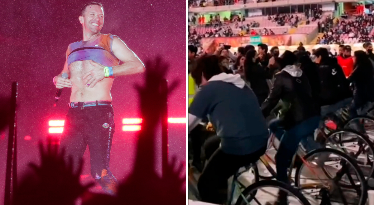 TikTok video Coldplay en Lima: fans pedalearon para generar luz ...