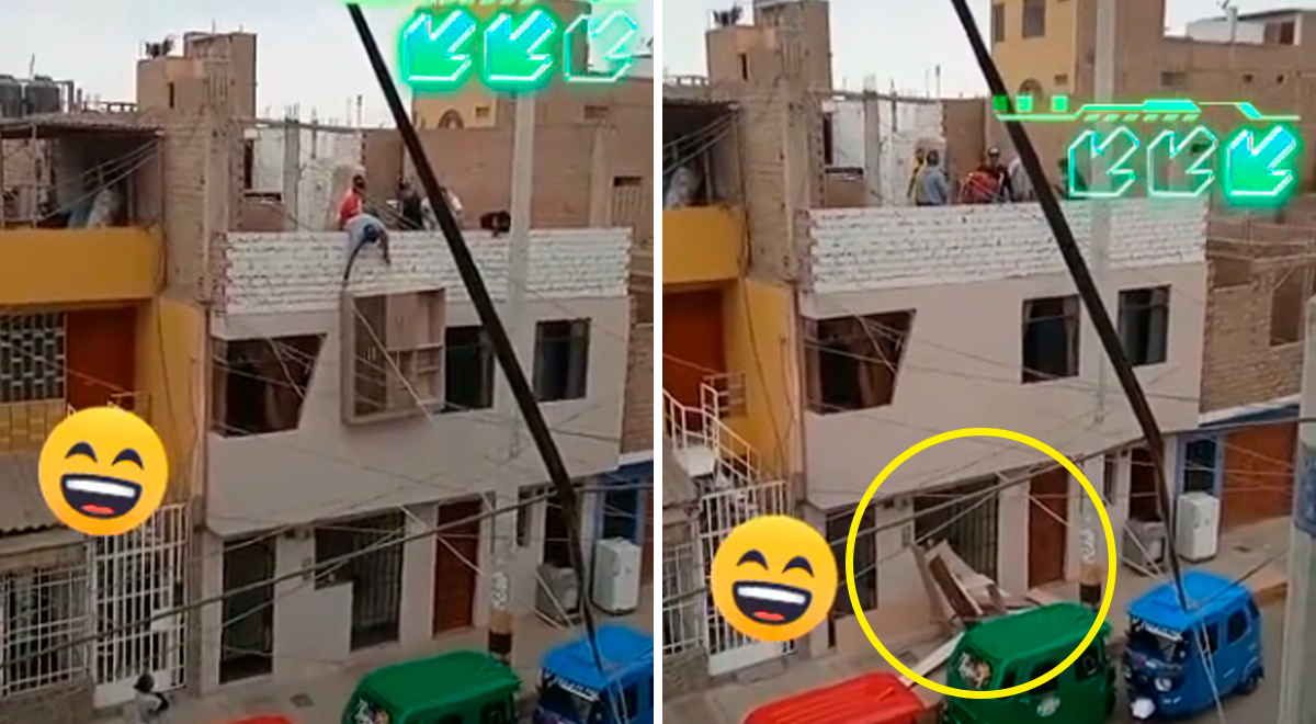 TikTok video viral: Bajan un ropero desde el tercer piso y el mueble queda hecho pedazos | El ...