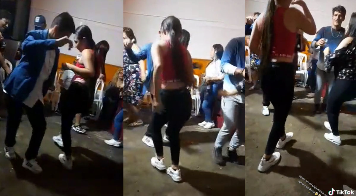 Tiktok Viral Perú Cajamarquina Se Roba El Show Con Singulares Pasos De
