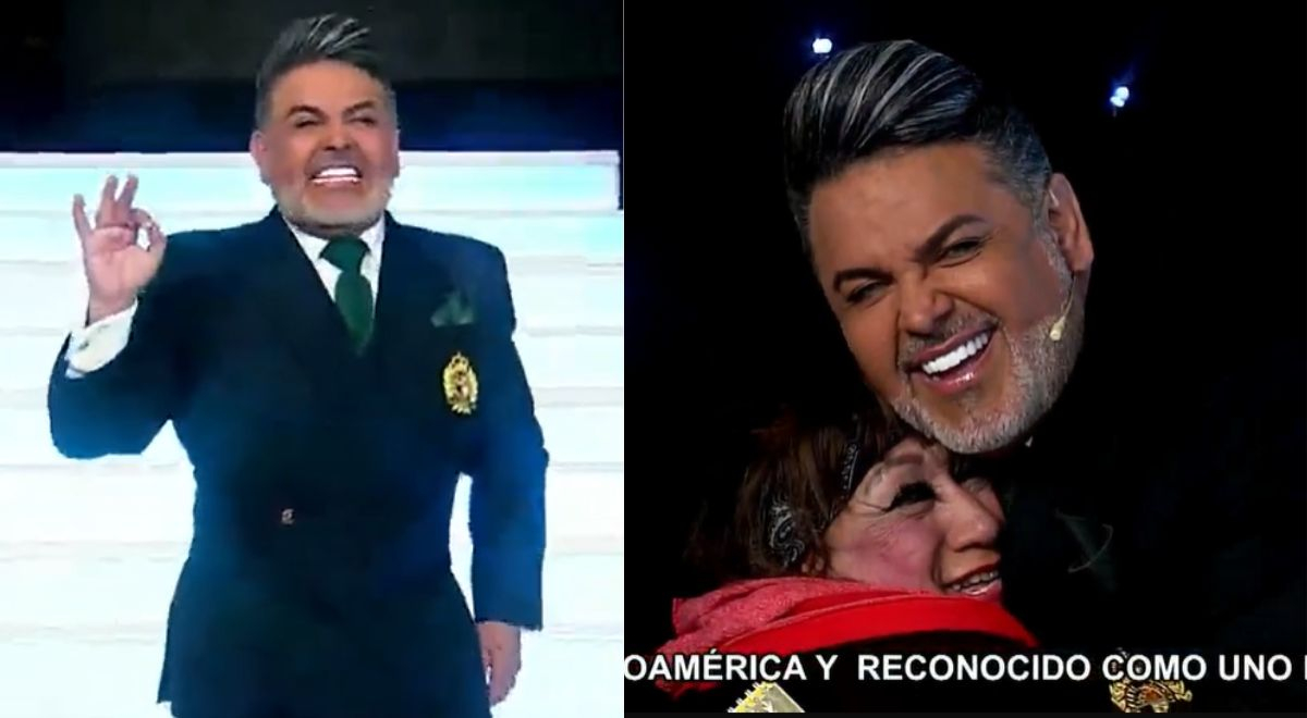 Andrés Hurtado abraza a las señitos después de 2 años en su programa ...