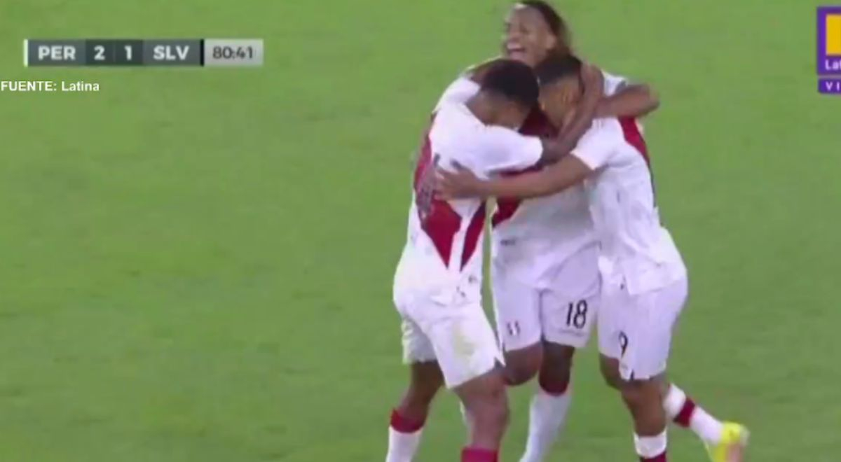 Perú vs. El Salvador: Bryan Reyna marca el tercer gol tercer gol para ...