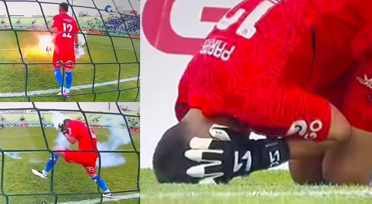 Martín Parra, exarquero de San Martín, sufrió el estallido de bombarda ...