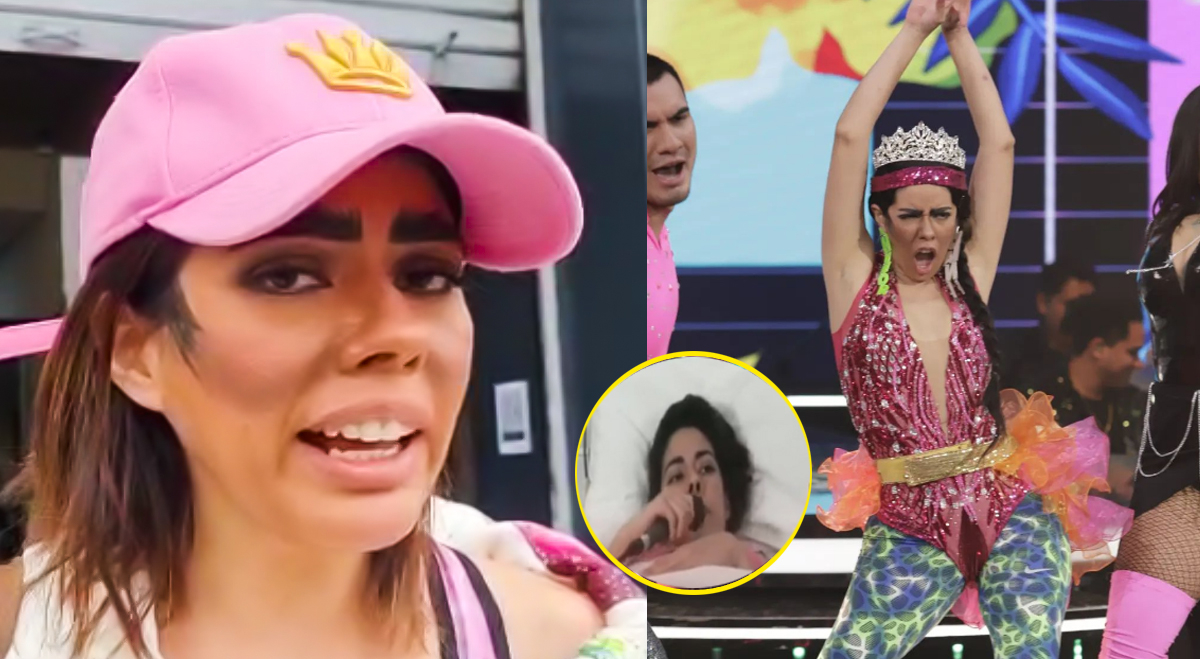 La Pánfila sufrió mucho tras fuerte caída en El gran show: "Postrada en ...