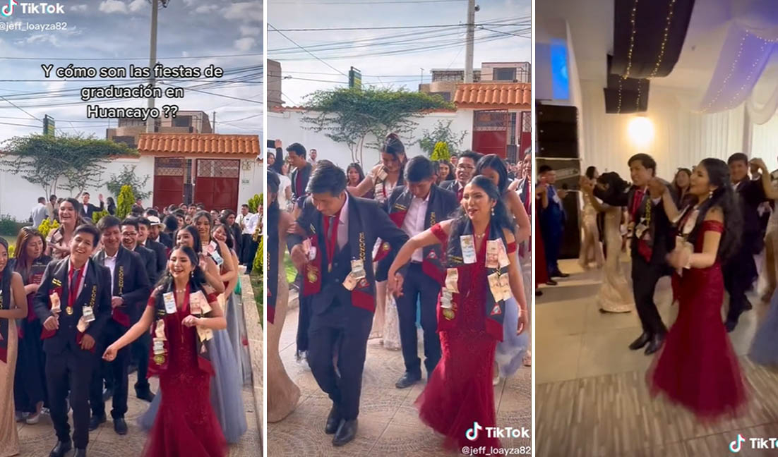 Tiktok viral Perú: jóvenes celebran a lo grande graduación en Huancayo ...