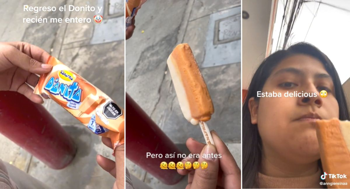 TikTok video viral: Helado Donito vuelve a las bodegas y usuarios ...