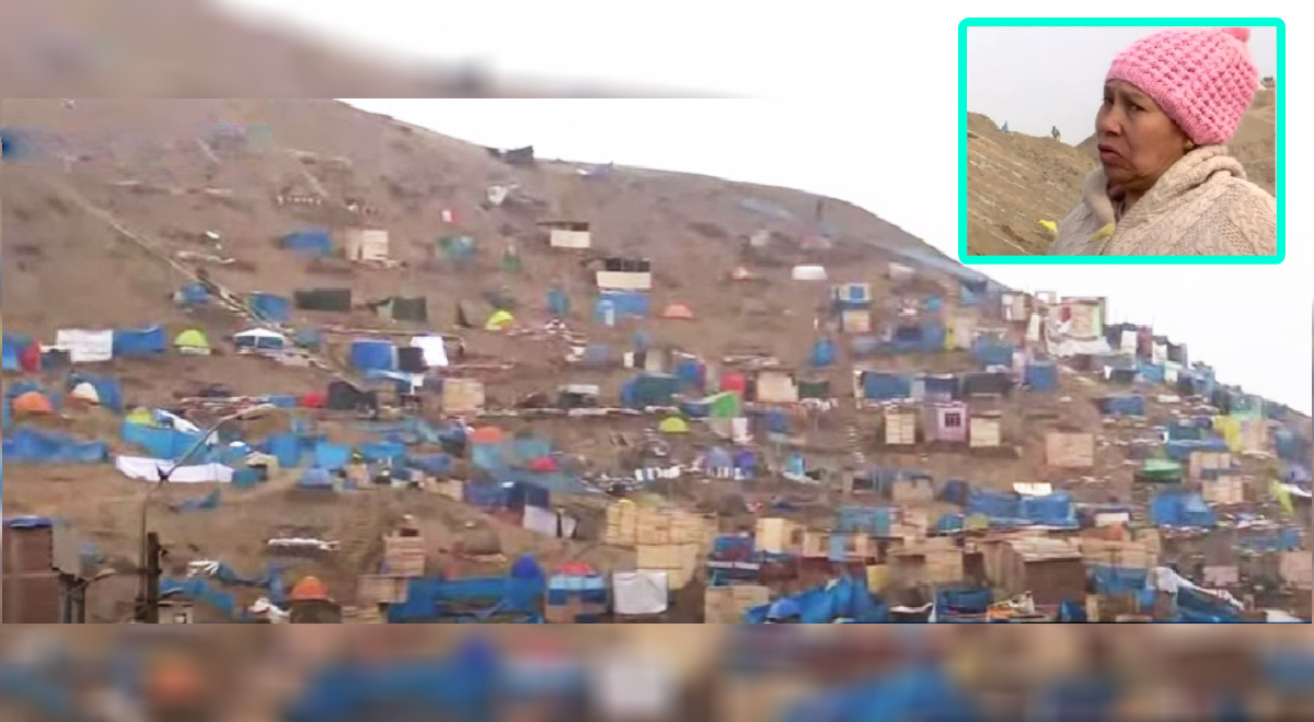 Cientos de personas invaden cerro en Ventanilla y piden ayuda: "No ...