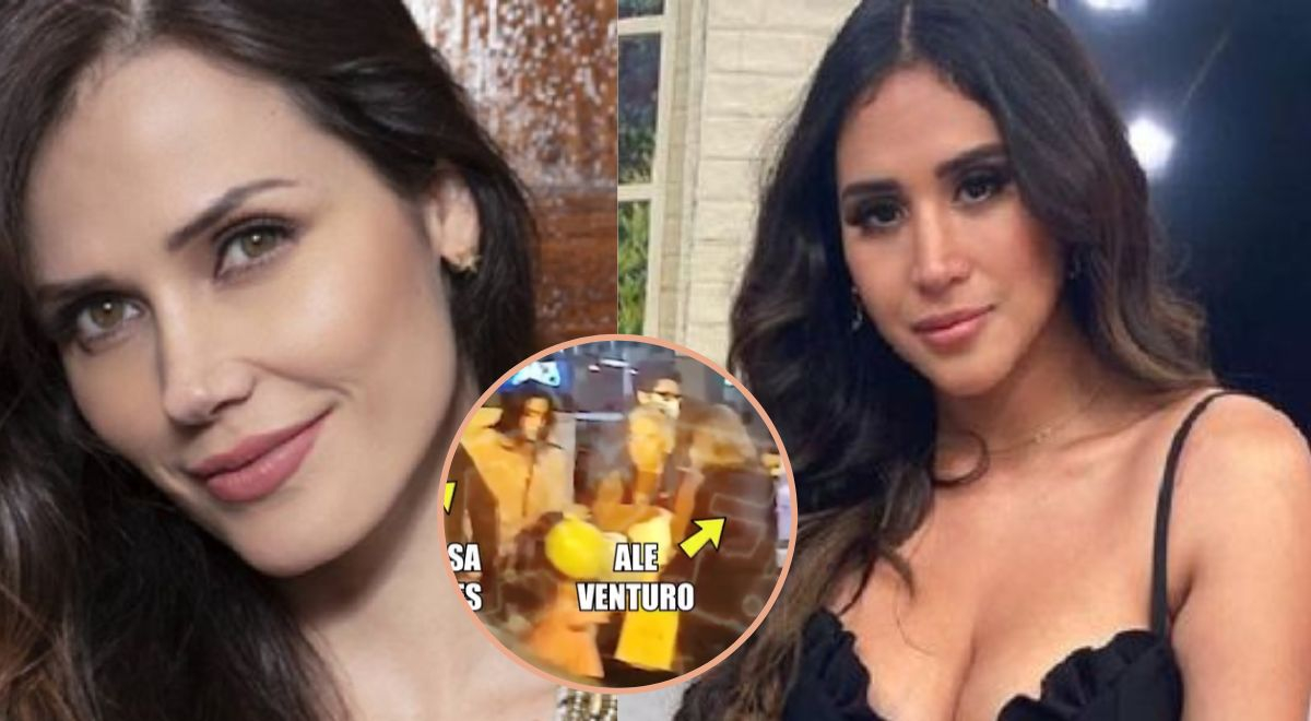 Melissa Paredes, Maju Mantilla a a modelo tras encuentro con Ale Venturo, pareja de Rodrigo Cuba ...