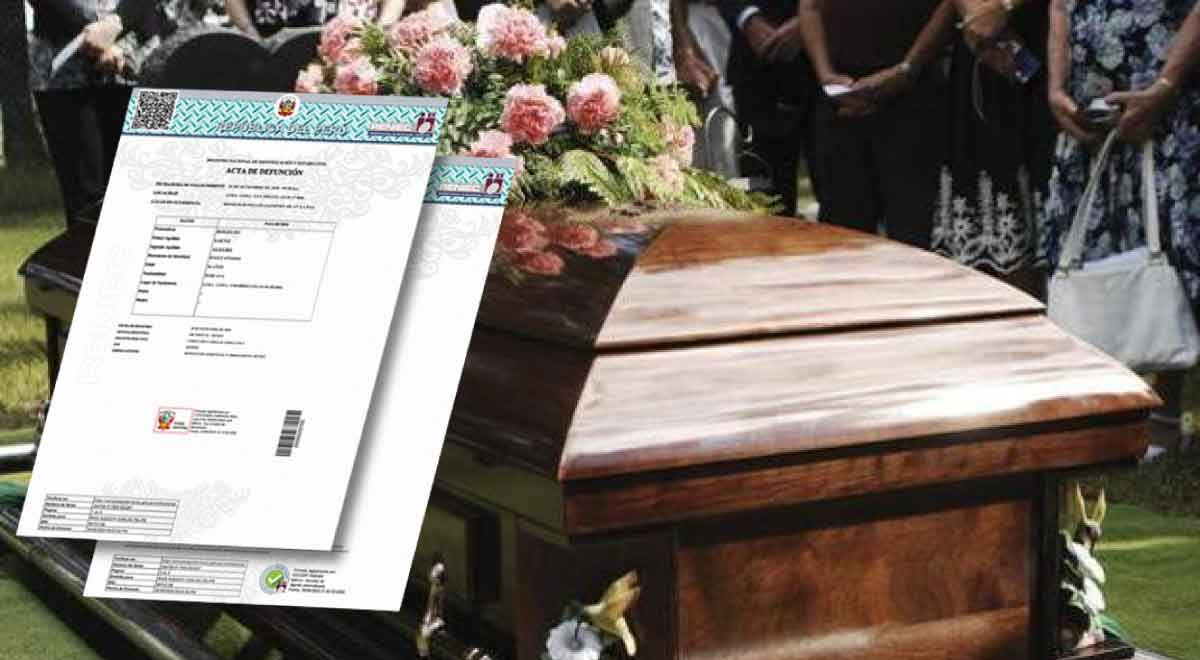 Reniec Mira AquÍ La Diferencia Entre Un Certificado De Defunción Y Una