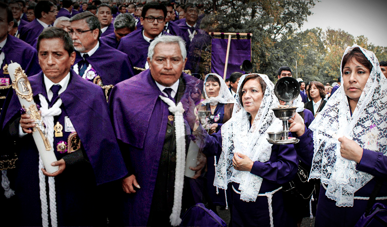 Señor de los Milagros: ¿Por qué el hábito del Cristo Moreno es morado y ...