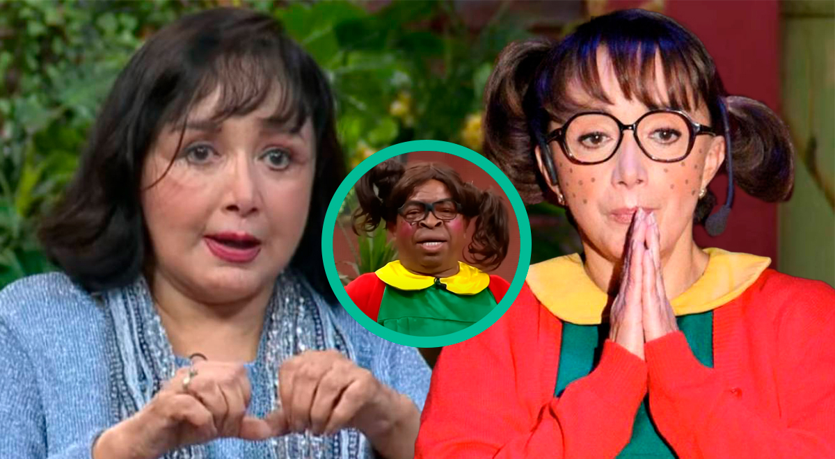 María Antonieta de las Nieves sobre con imitación de la 'Chilindrina ...