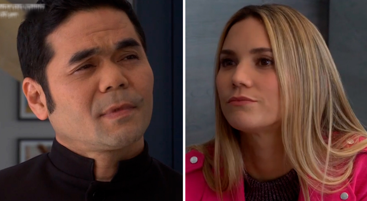 Al fondo hay sitio 2022: Hiro se muestra cada vez más ilusionado de Macarena Montalbán, video ...