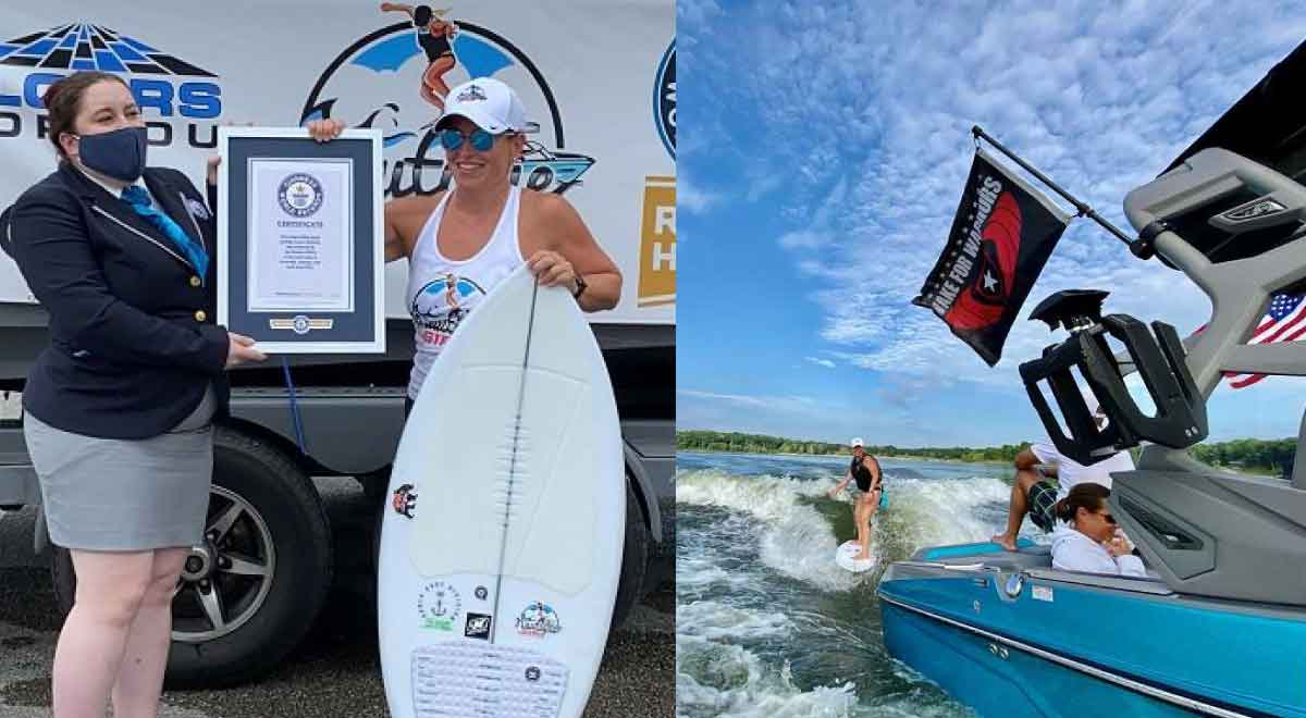 Lori Keeton: La historia de cómo rompió el récord mundial tras surfear ...