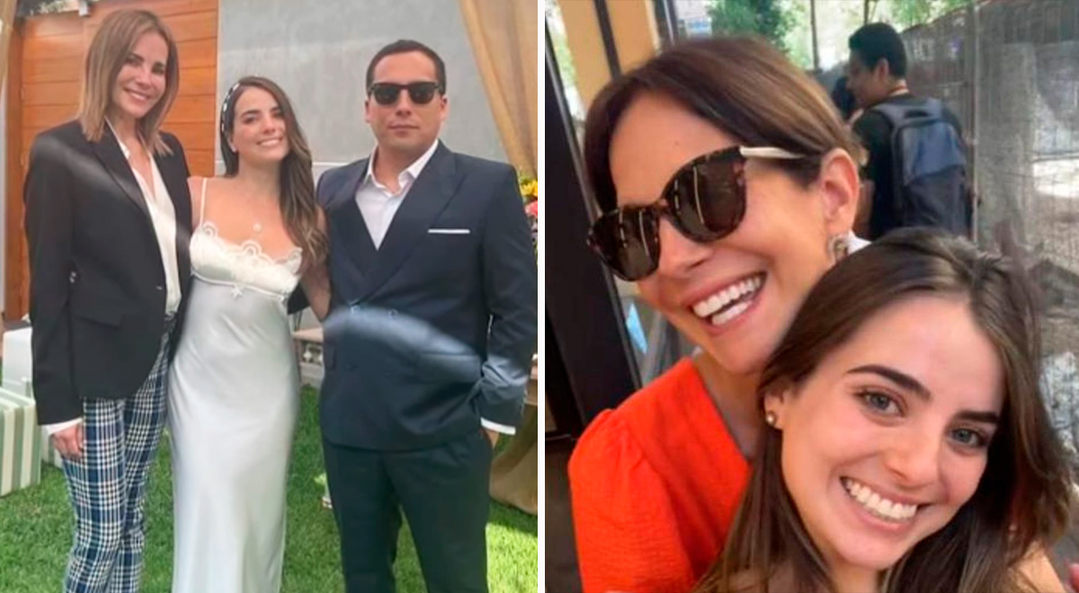 Karina Calmet en Instagram se mostró emocionada por la boda de su hija ...