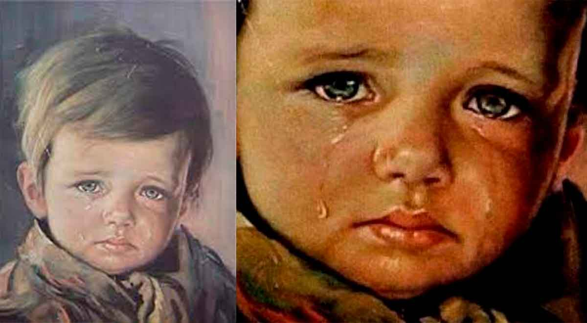 Leyenda del niño llorón en Perú: el cuadro maldito que aterrorizó el ...