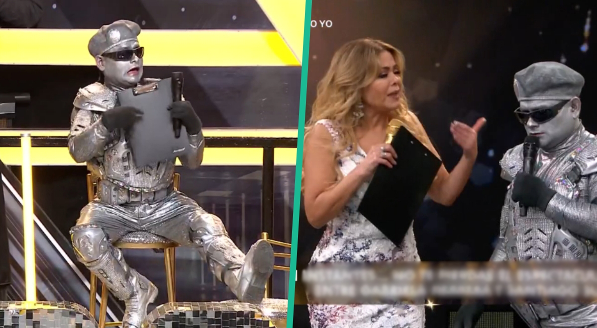 El gran show: Gisela Valcárcel es llamada "jefa" por Robotín que ...