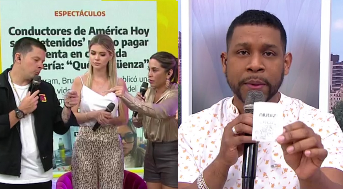 Conductores de América Hoy se defienden y aclaran mostrando váuchers de ...