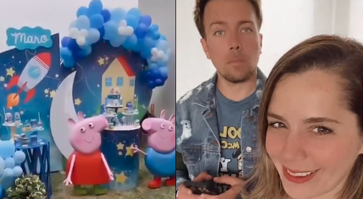 Yiddá Eslava Y Julián Zucchi Celebran Con Hermosa Fiesta Los Dos Años