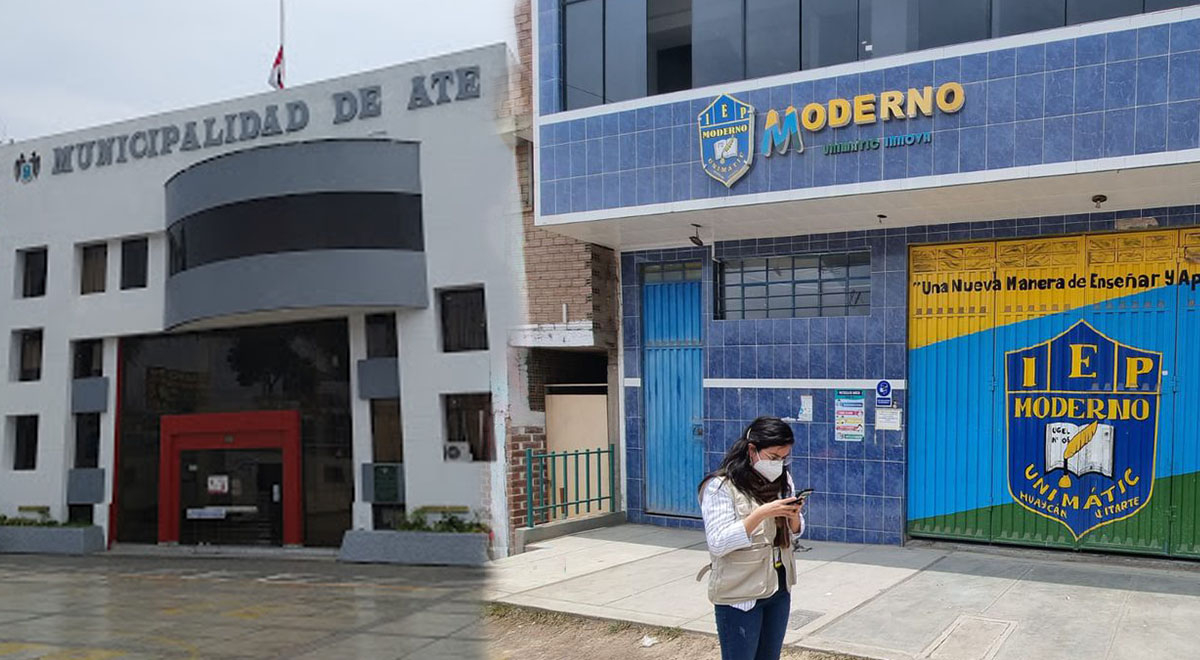 Ate: Municipio clausuró colegio Moderno Unimátic Innova donde un niño ...