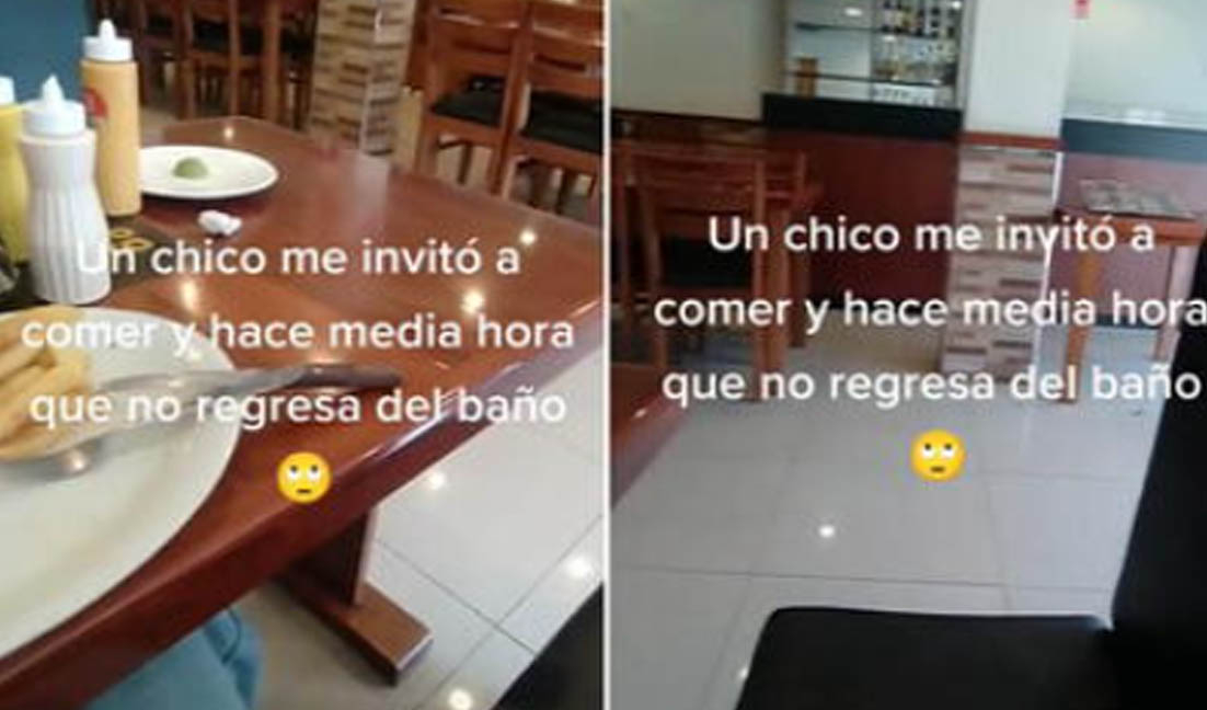 Tiktok viral: Peruana acude a cita en pollería y joven se val al baño y ...