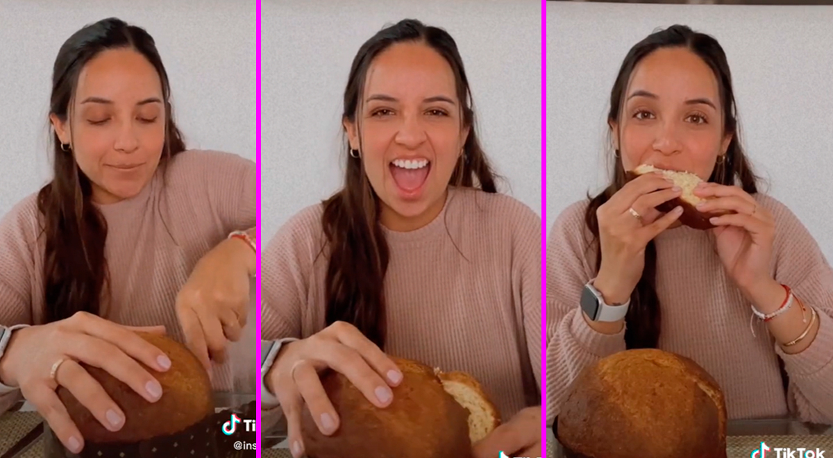 TikTok viral: Peruana prueba el panetón sin pasas ni frutas por primera vez y su reacción es ...