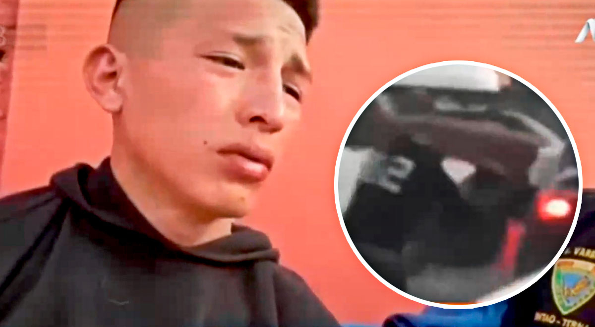La Victoria: roba celular, PNP lo detiene y llora para dar pena, pero ...