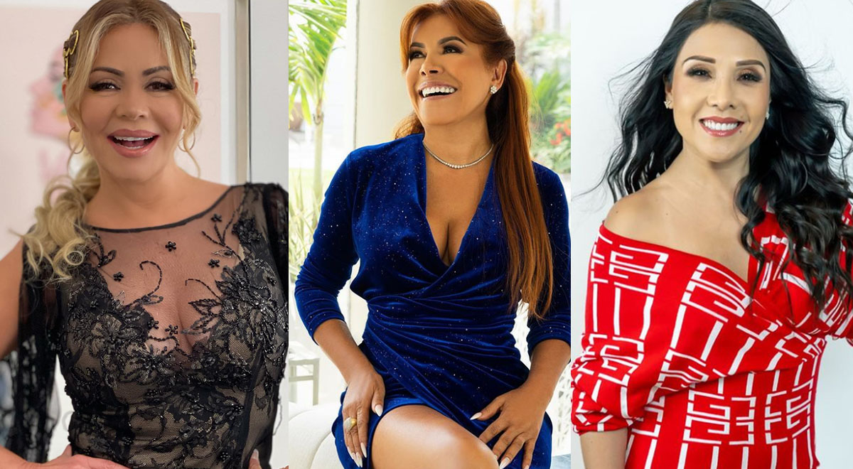 Tula Rodríguez, Gisela Valcárcel, Magaly Medina y más famosas que ...