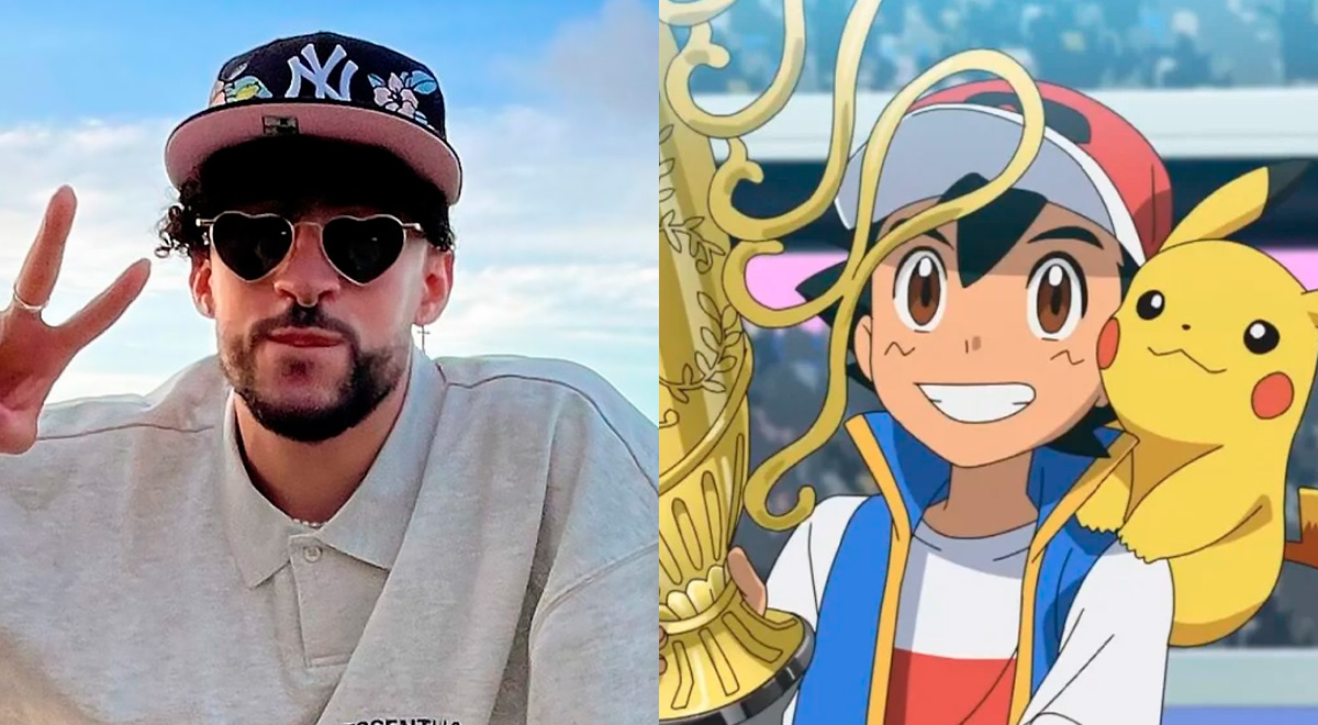 Bad Bunny Y Ash Ketchum Celebró Que Protagonista De Pokémon Se