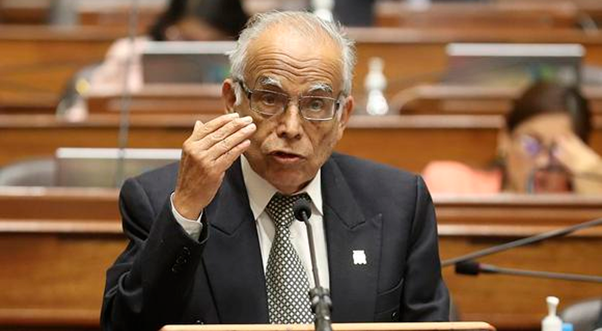 Aníbal Torres solicitó cuestión de confianza al Congreso en medio de la ...