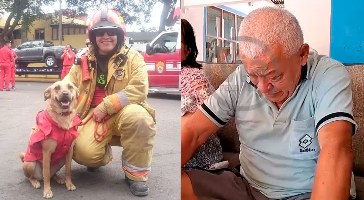 Latam: Padre de bombero Ángel Torres rompe en llanto al recordar a su ...