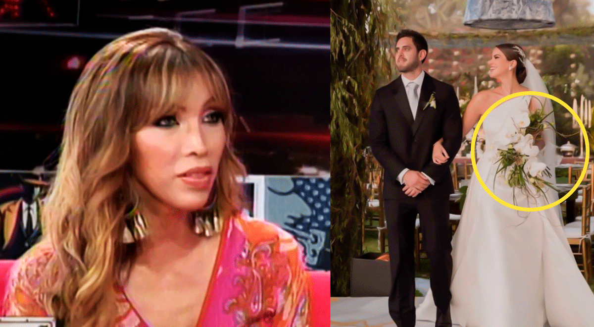 Nicole Akari critica bouquet de Valeria Piazza : "Un poco más y llevaba ...