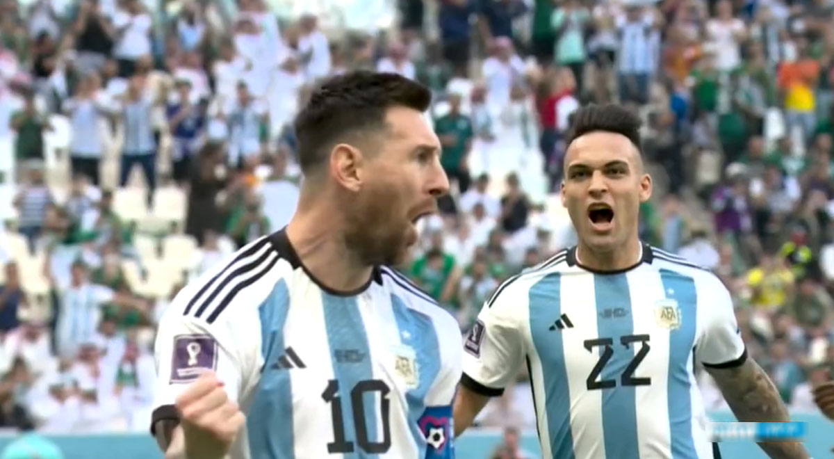 Lionel Messi hace gritar a toda Argentina: anotó así el 1-0 sobre ...