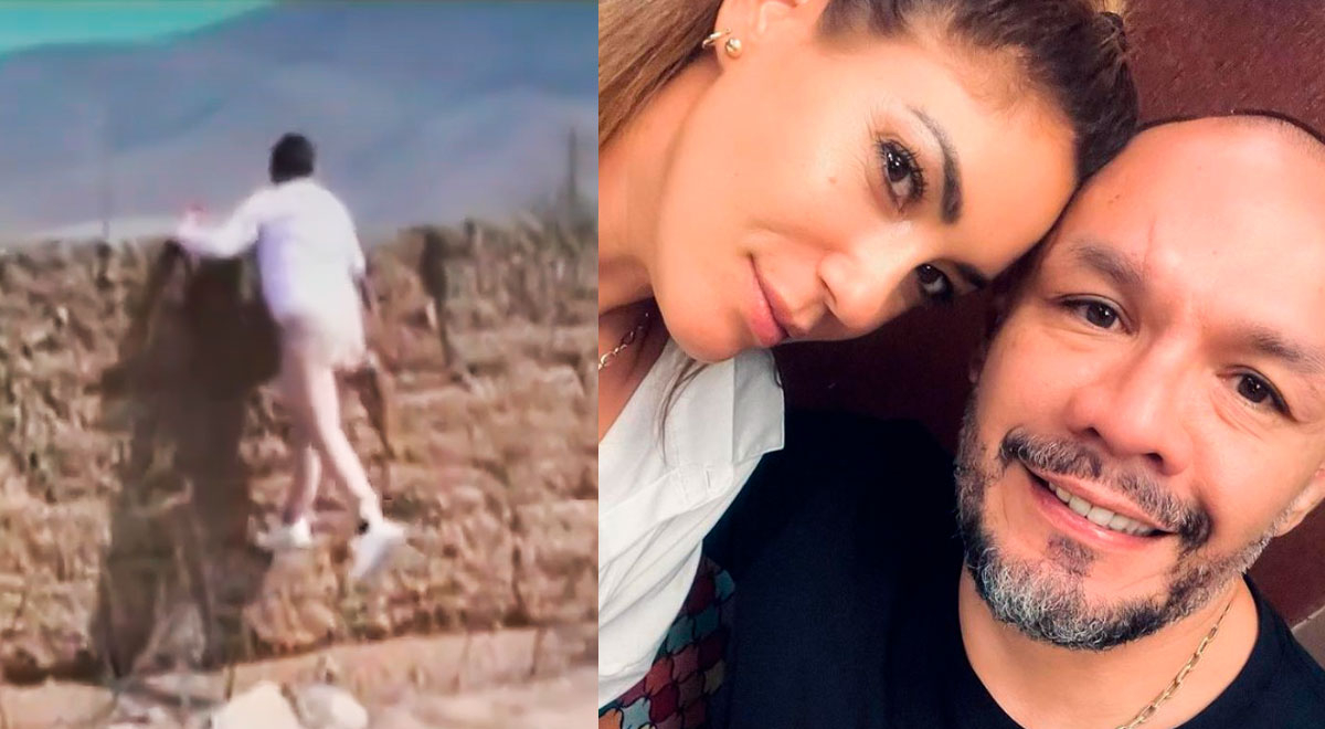 Tilsa Lozano: Reportero de América Hoy intenta pasar muro para ver la boda con Jackson Mora: De ...