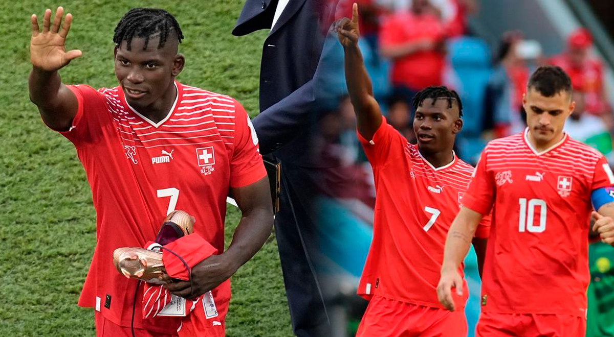 Mundial Qatar 2022: Breel Embolo, el delantero de Suiza y su tierno lazo con los niños de Lima y ...